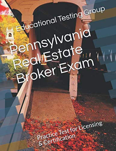 Pennsylvania Real Estate Broker Exam: Practice Test for Licensing ...