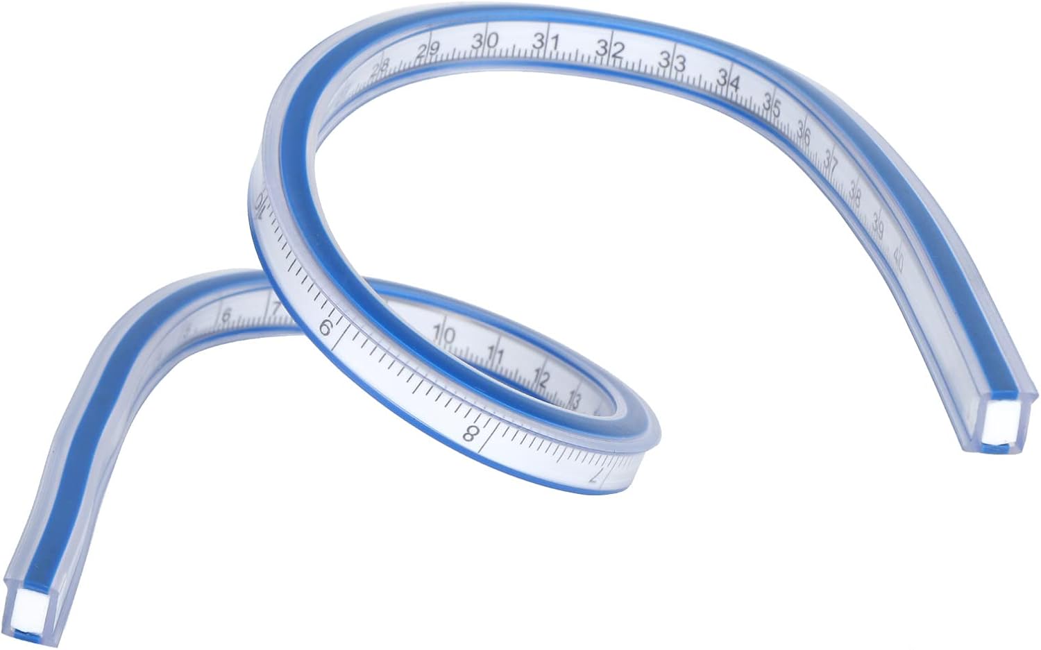 Flexible Curve Ruler Diagram Plastic Snake Ruler Clothing Snake Ruler ...