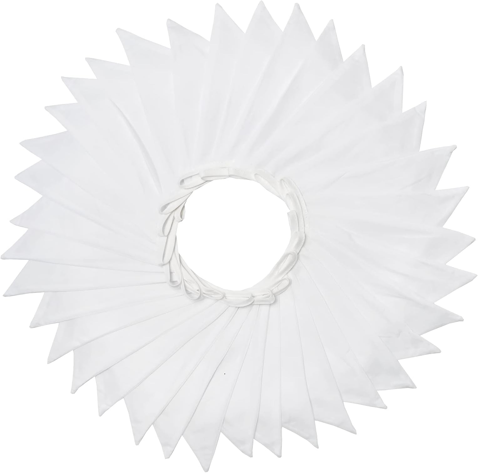 White Wedding Bunting - 10m Single Sided Bunting : Amazon.co.uk: Toys ...