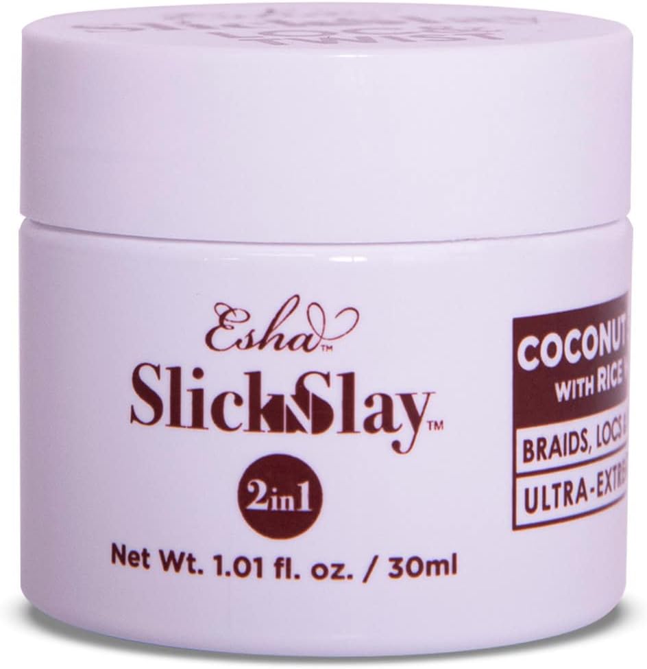 Amazon.com : ESHA Slick N Slay Braiding Gel – 3-in-1 Braid and Edge ...