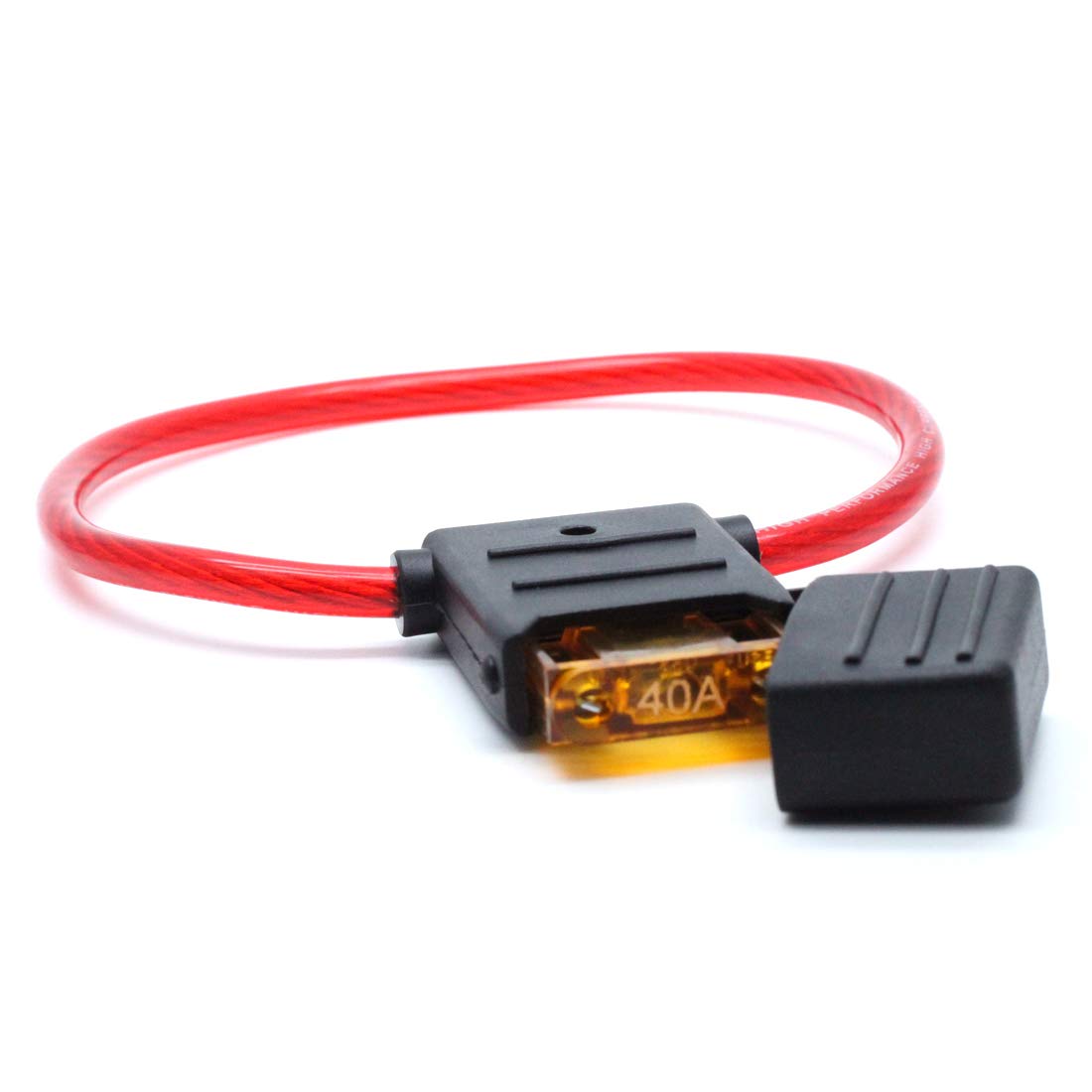 Snapklik.com : AUTUT 2 Pcs Automotive In-line Blade Fuse Holder For ...