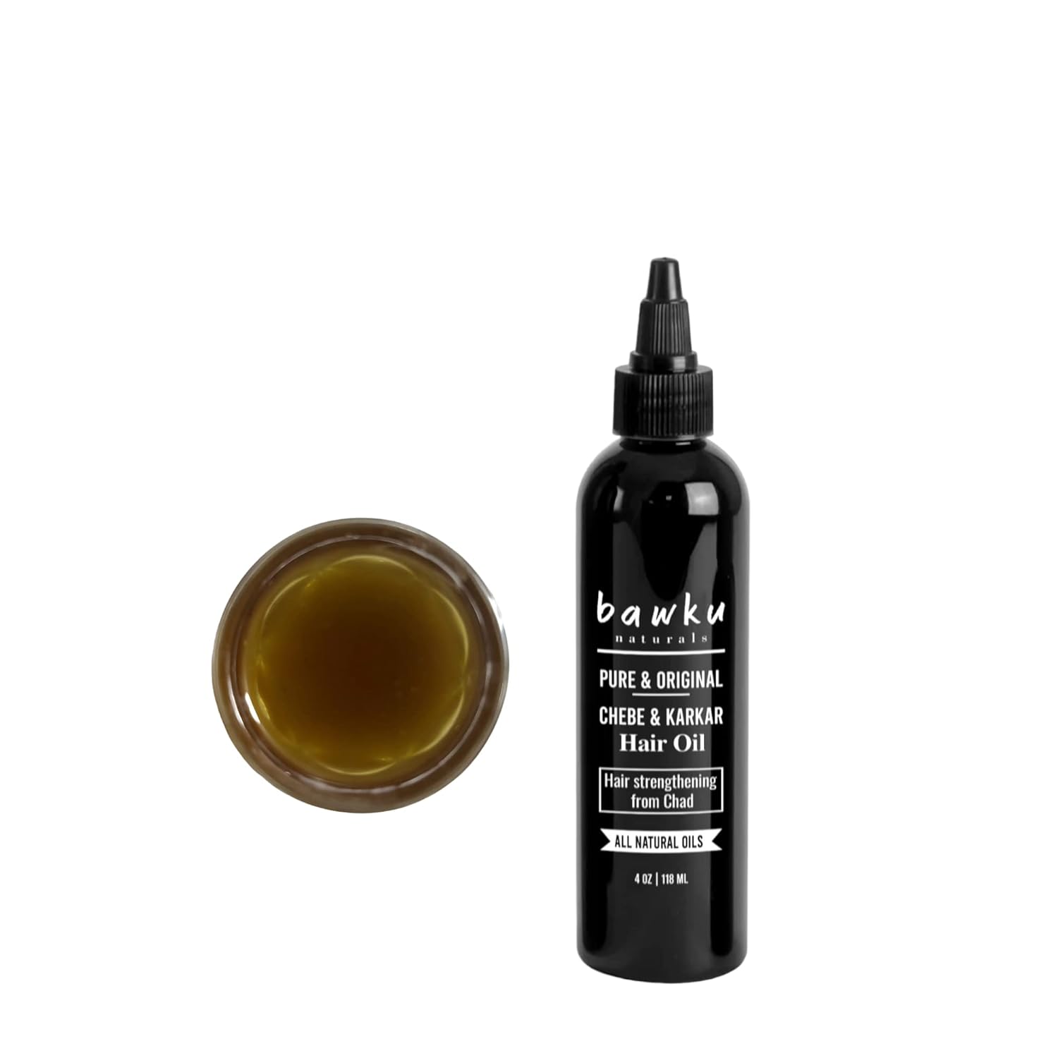 Amazon.com : bawku naturals Chebe Hair Oil & Karkar Oil Infused| Chebe ...