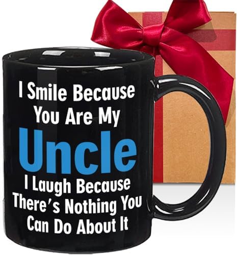 Amazon.com: CATABUBU Uncle Gifts from Niece Nephew Aunt - I Smile ...