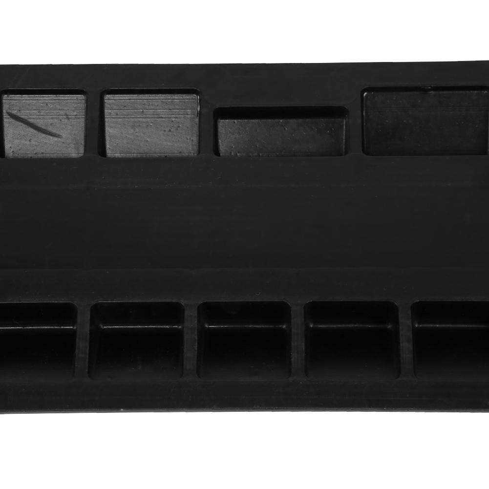 Buy Rubber PVC Floor Cable, 2 Channel Electrical Wire Cable Cover Ramp ...