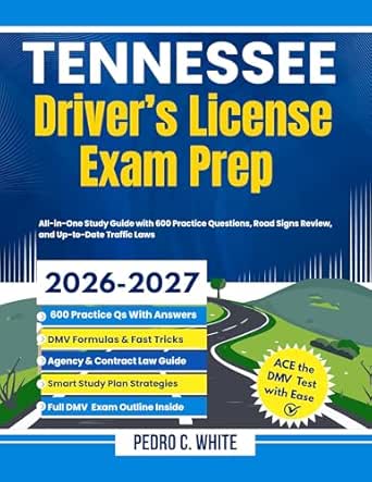 Amazon.co.jp: Tennessee Driver's License Exam Prep 2026-2027: All-in ...