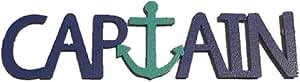 Amazon.com: Roeda Brighten Your Life 13515B Captain Word Nautical ...