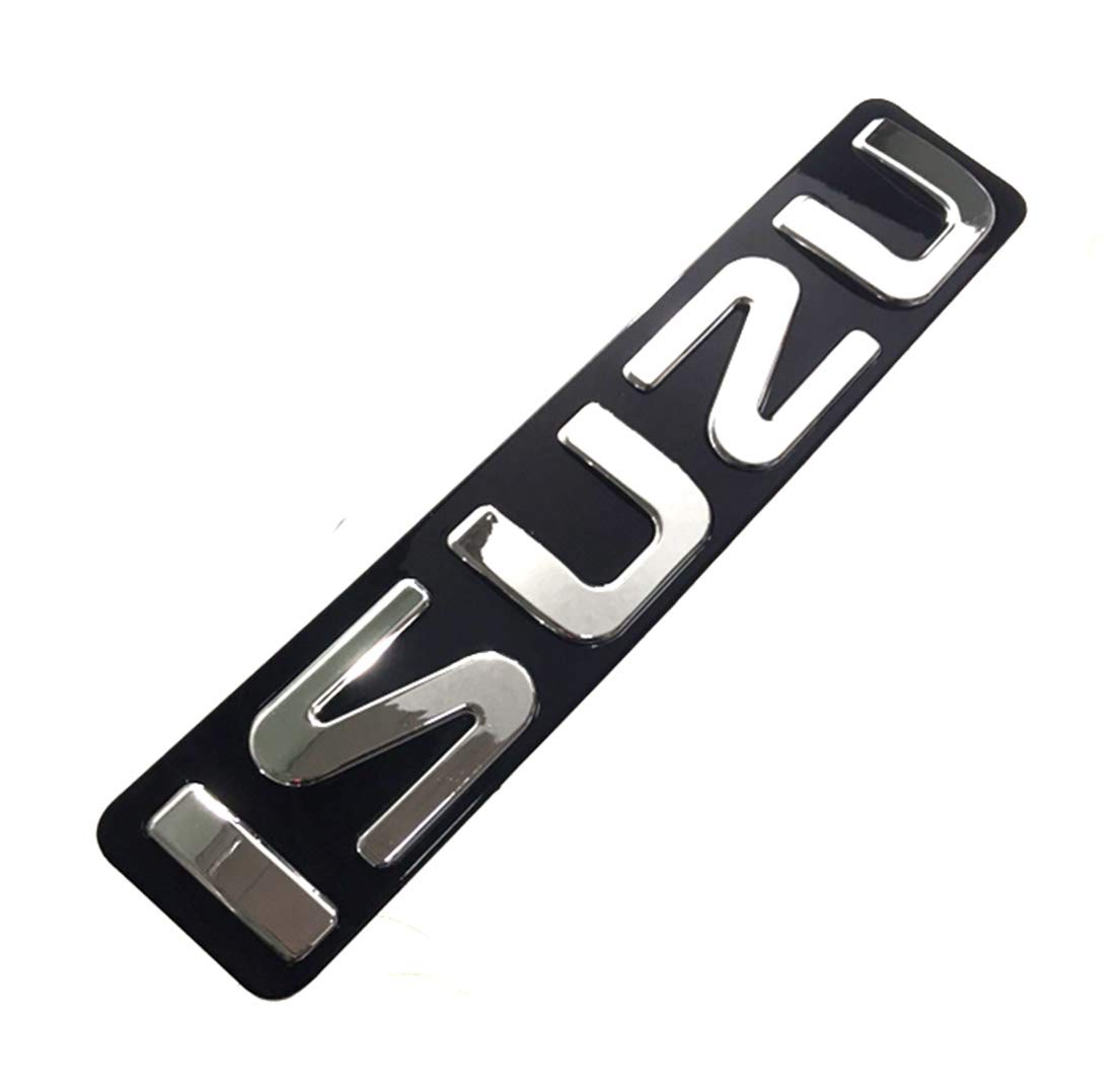 All New Isuzu Logo LOGO FRONT RED * ISUZU * EMBLEM FOR ISUZU DMAX