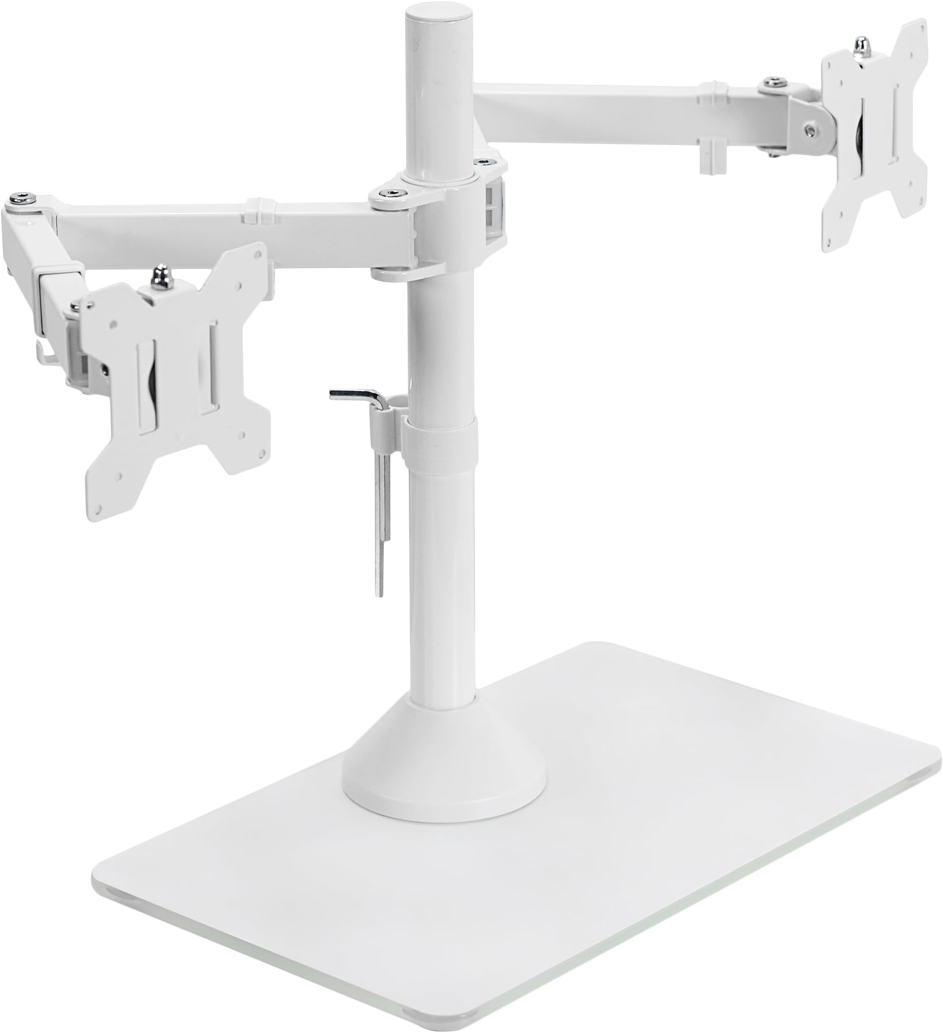 Amazon.com: VIVO Dual Monitor Desk Mount, Heavy Duty Fully Adjustable ...