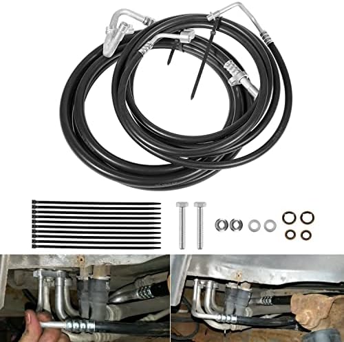Amazon.com: SU33468 Rear AC Line Set Air Conditioning Hoses Replacement ...
