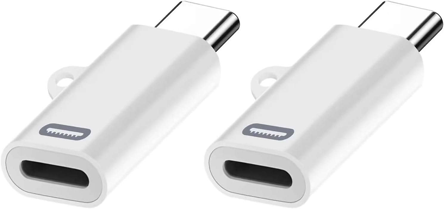 Amazon.com: 2Pack Lightning to USB C Adapter for iPhone15,PD Fast ...