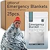 Amazon.com: Altland 25 Pack of Emergency Blankets - Bulk Heat ...