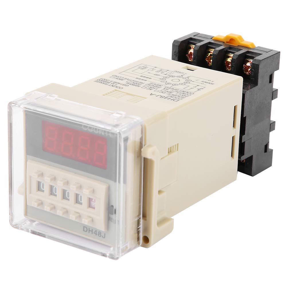 Electronic Counter Relay Dh48j 11a 1 999900 220vac 11 Pin | Desertcart ...