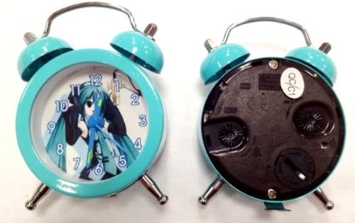 Amazon.com: Miku Hatsune Mini Alarm Clock - 3" Tall : Home & Kitchen