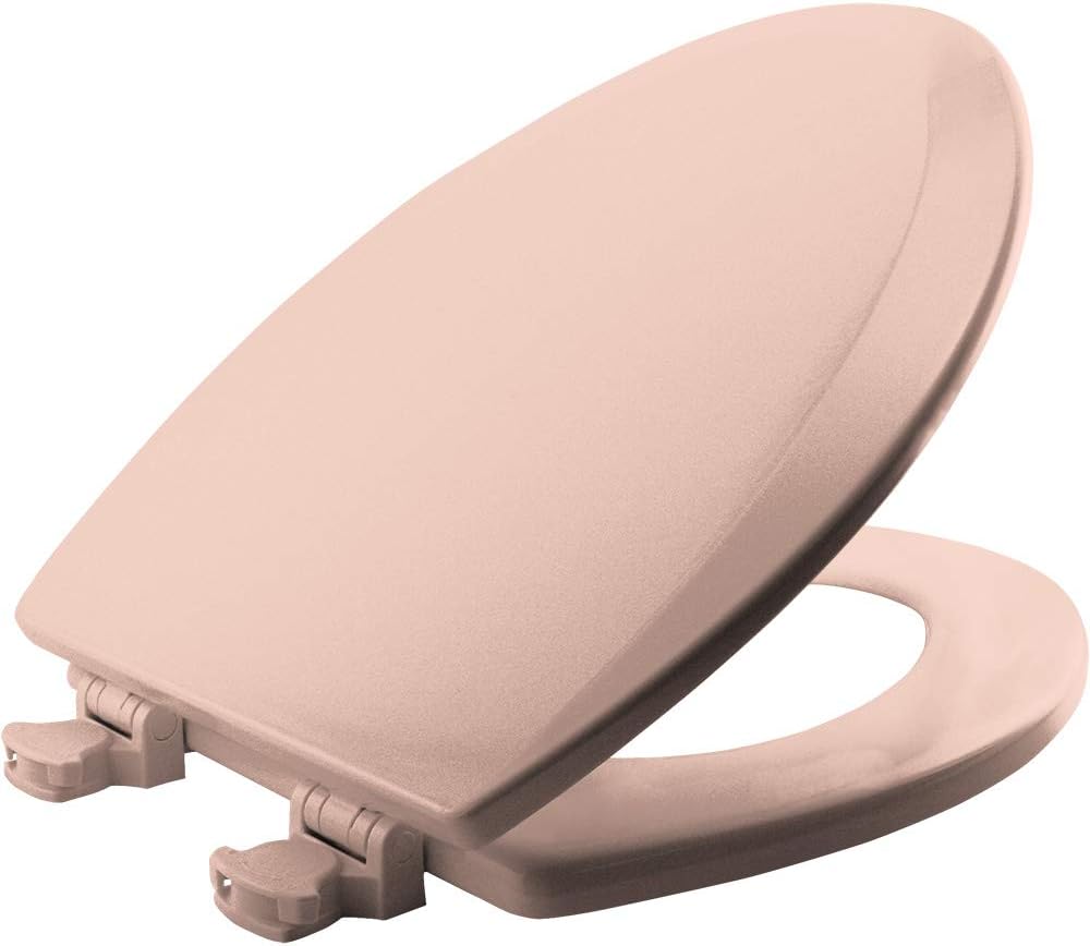 Amazon.com: Bemis 1500EC 063 Toilet Seat with Easy Clean & Change ...