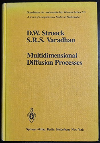 Multidimensional Diffusion Processes (Graduate Texts in Mathematics ...