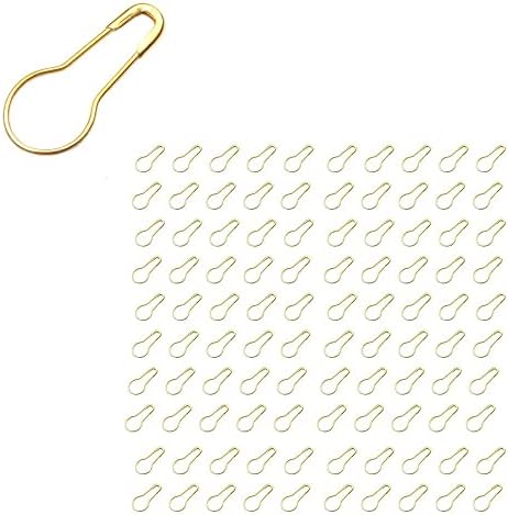 Amazon.com: Mini Safety Pin Gold 22mm Tiny Metal Fastening Clips for ...