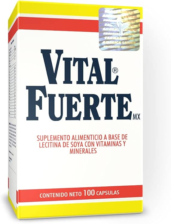 Vital Fuerte 100 cápsulas, Paquete de 1 : Amazon.com.mx: Salud y Cuidado Personal