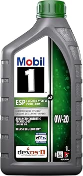 Mobil 1 ESP X2 0W-20, 1 L : Amazon.co.uk: Automotive