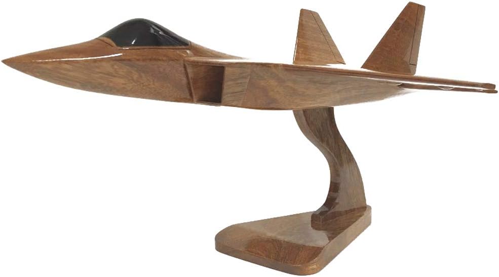 Amazon.com: Lockheed Martin F-22 Raptor Aircraft - Executive Wooden ...