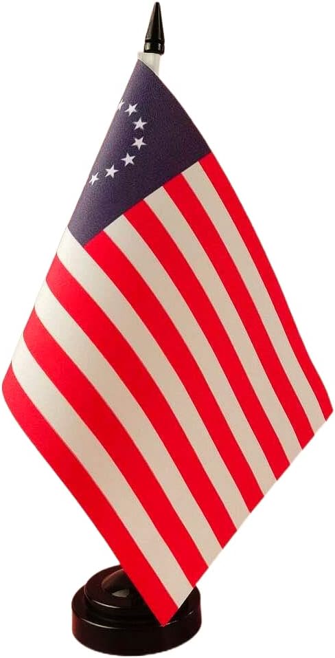 Amazon.com: Made in the USA – 6-Pack US Historical Flag Set – 4"x6 ...