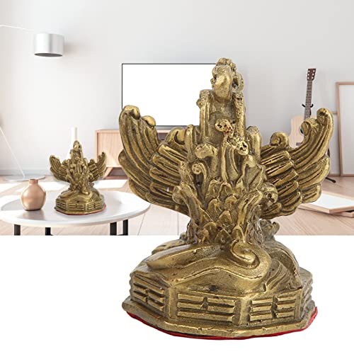 Hztyyier Feng Shui Phoenix Statue, 3.7 In Tall Brass Phoenix Figurine ...