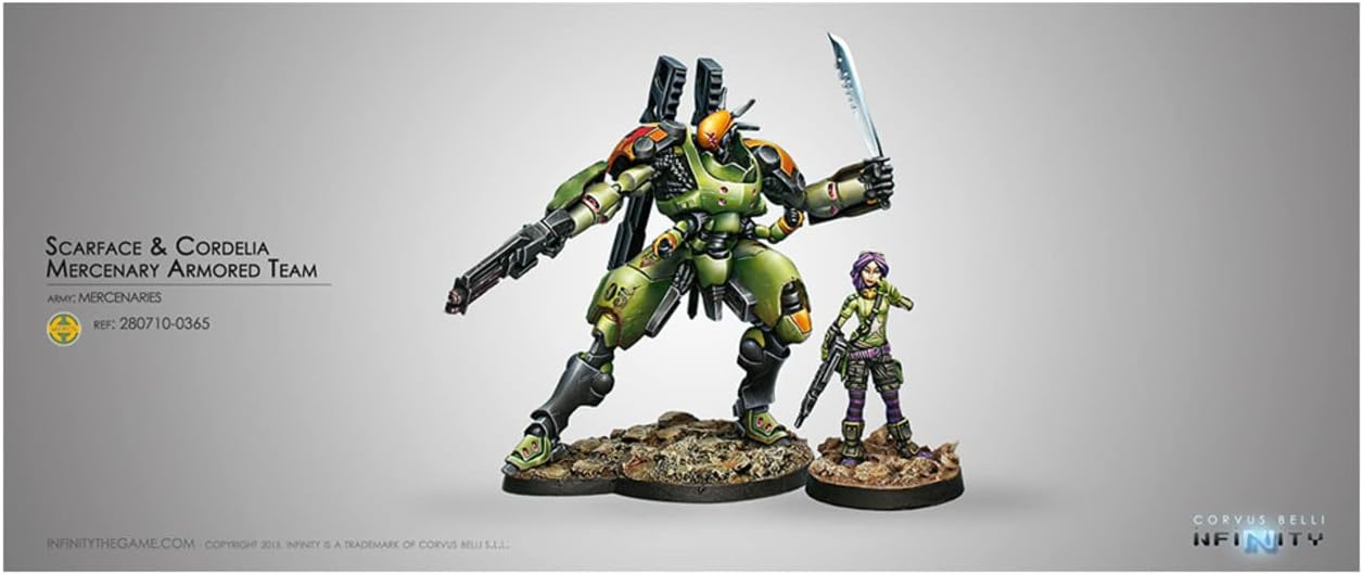 Amazon.com: Infinity: Mercenaries - Scarface & Cordelia, Mercenary ...