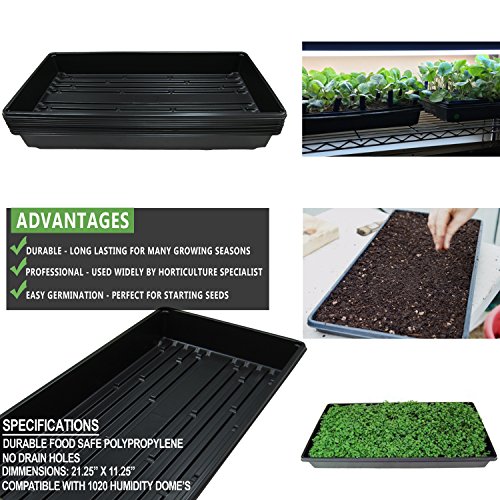Seedling Germination Dome Yield Lab 7 Inch Propagation Humidity Domes ...