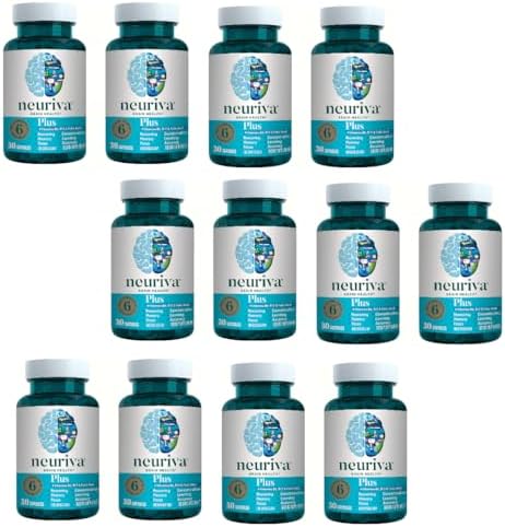 Amazon.com: NEURIVA Plus Brain Supplement for Memory and Focus ...