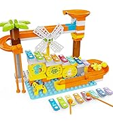 Amazon.com: JIXIn Marble Run Building Blocks Compatible with LEGO DUPLO ...