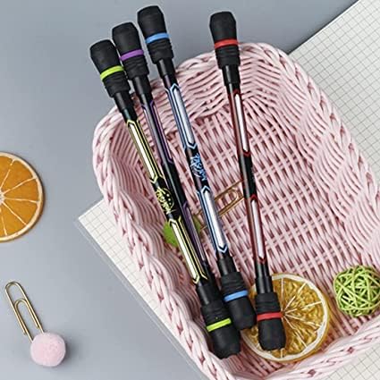 KRIKU EXPO (4Pcs Spinner Pen Finger Pen Mod Gaming Pens Flying Pen with ...