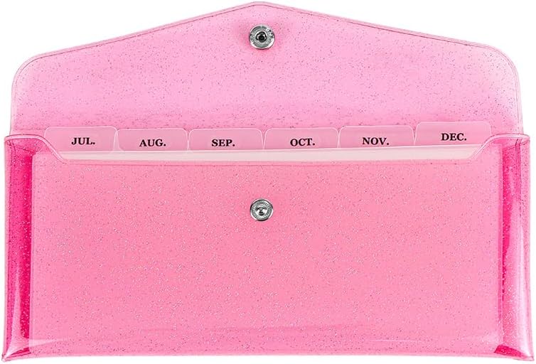 Amazon.com : 12 Laminated Wallet Cash Envelopes for Budgeting - with 12 ...