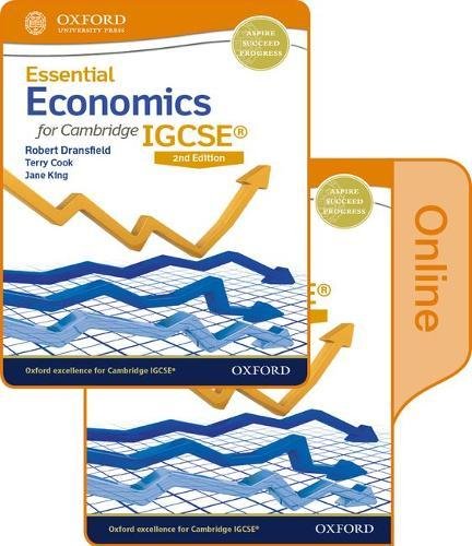 Essential Economics for Cambridge IGCSERG Print and Online Student Book ...