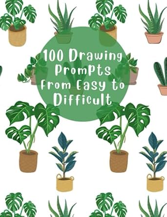100 Drawing Prompts From Easy To Advanced: Black, Winter: Amazon.com: Books