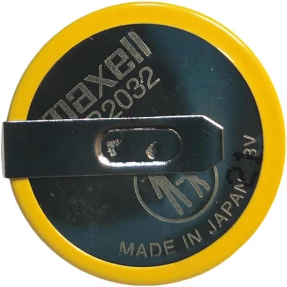 Amazon.com: LJCELL Tabbed CR2032 Lithium Battery with Solder Tabs Pins ...