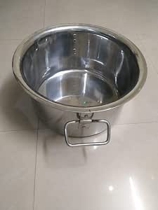 Amazon.com: PLANET 007 Stainless Steel Commercial Use Patila Tope with ...