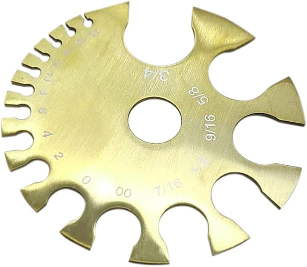 Amazon.com: LUXE MODZ Body Jewelry Piercings Gauge Measurement Wheel ...