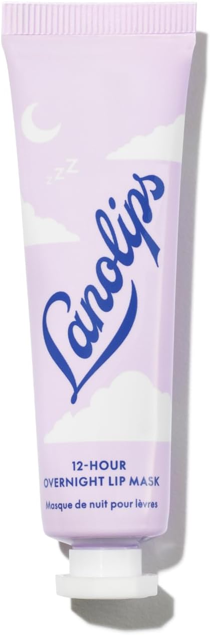Amazon.com : Lanolips 12 Hour Overnight Lip Mask - Rich Lanolin Lip ...