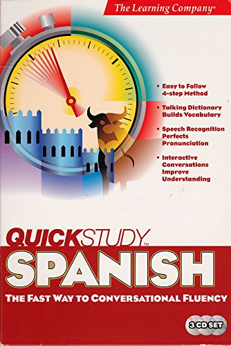 Quickstudy Spanish (3 Disk Set W/phrase Book): The Learning Company ...