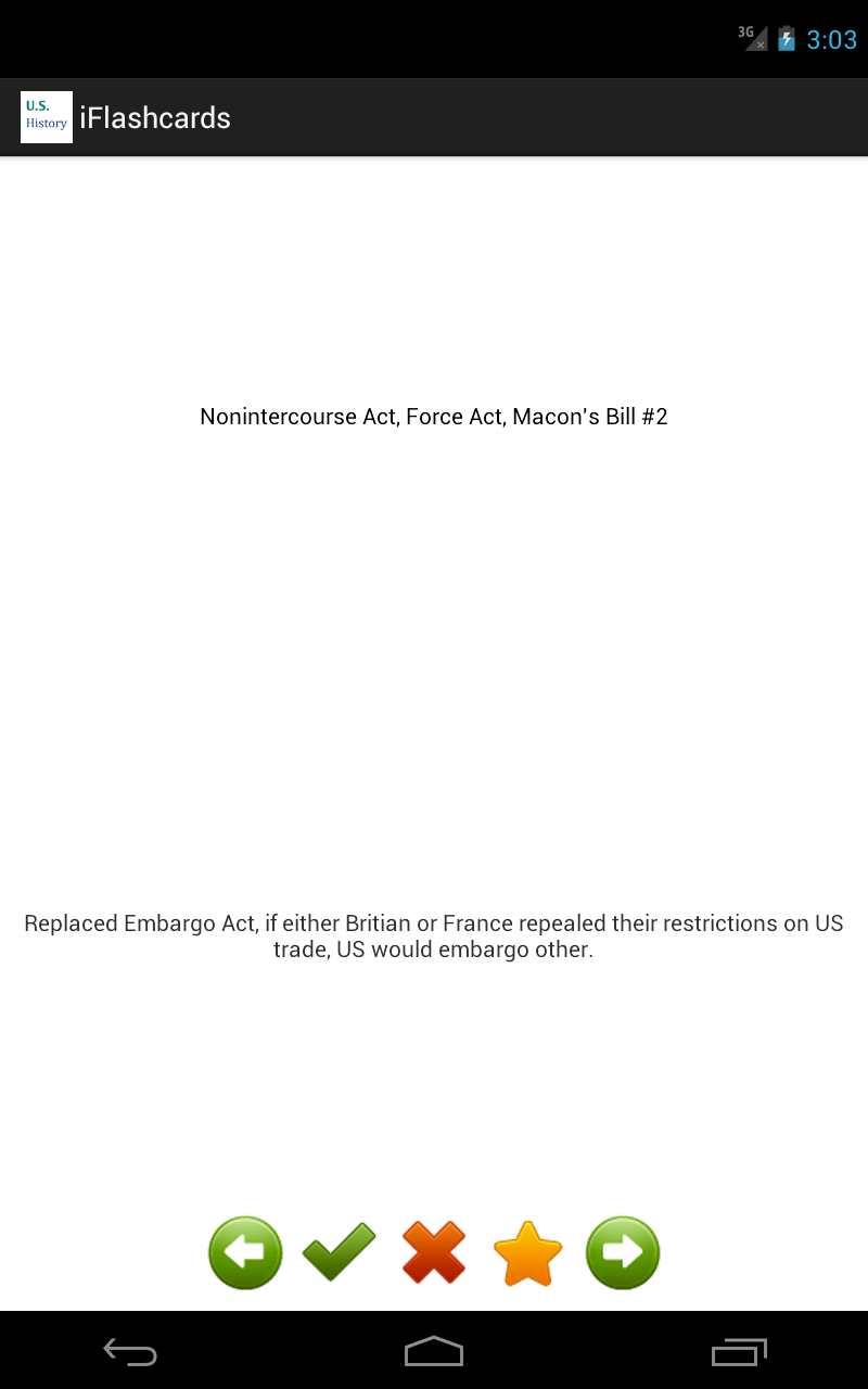 AP US History Flashcards - App on Amazon Appstore