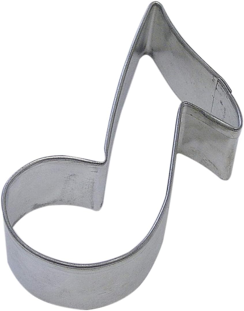 Amazon.com: R&M Music Note 3.5" Cookie Cutter in Durable, Economical ...