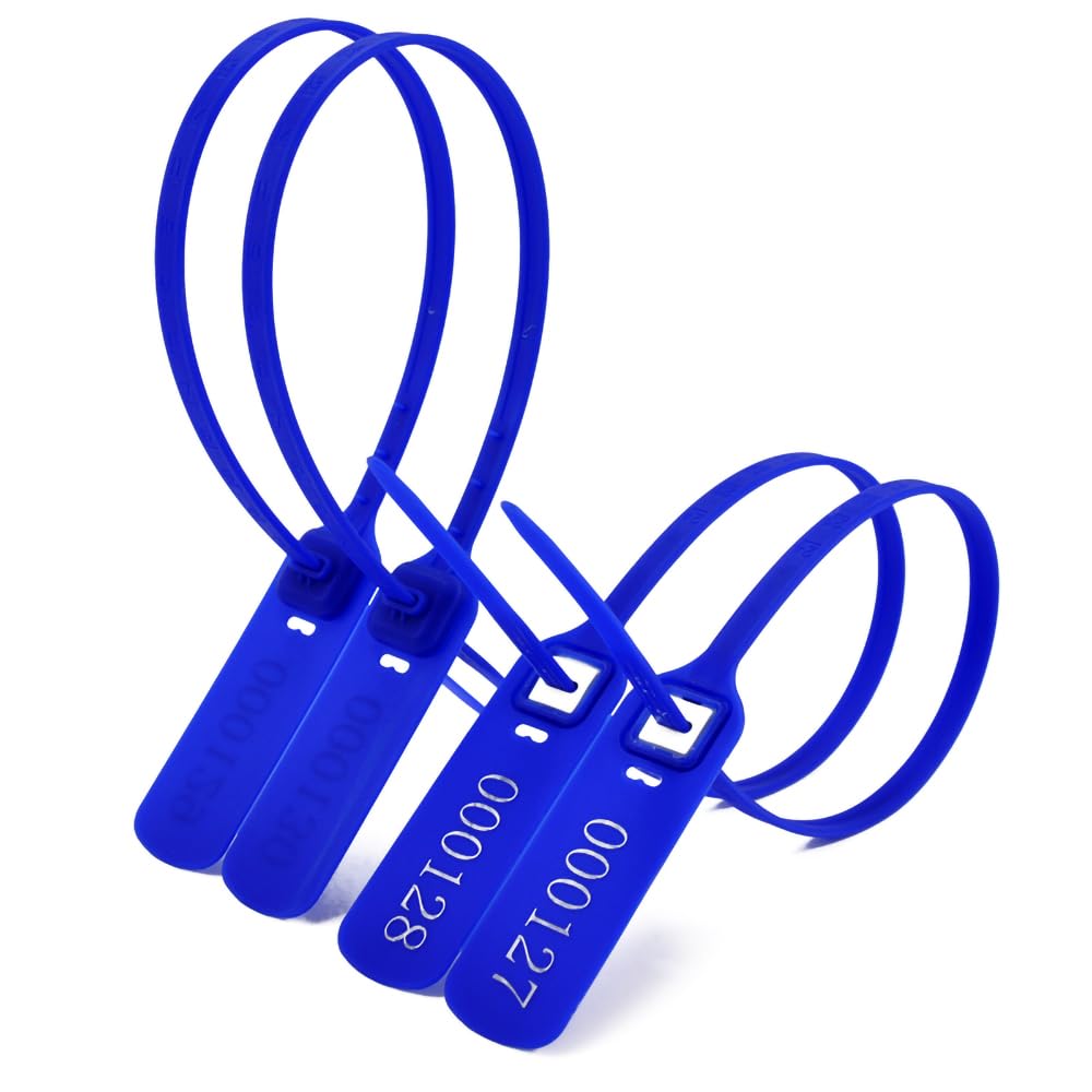Snapklik.com : LeadSeals Heavy Duty Plastic Security Seals, Numbered ...
