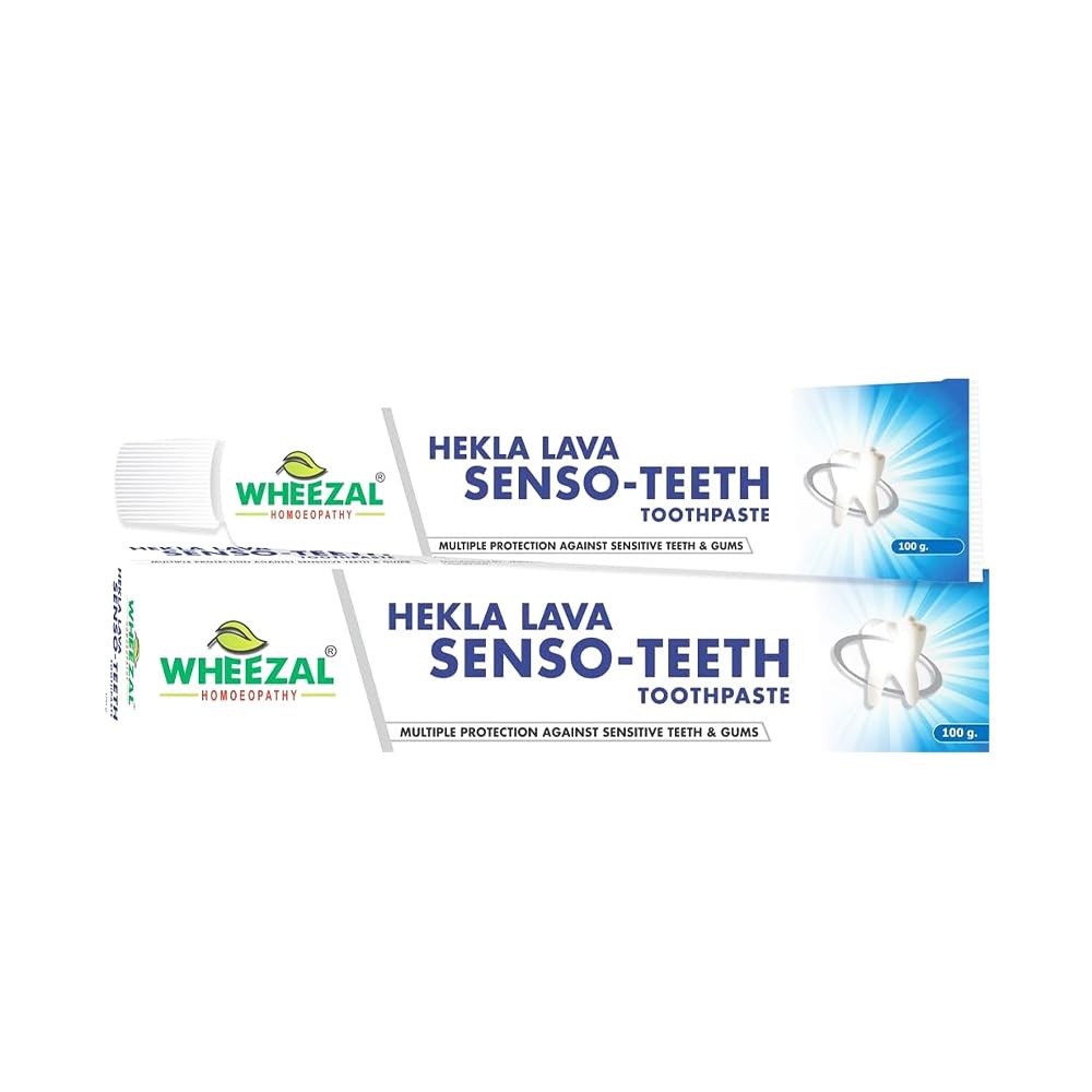 Buy Homoeomeds HEKLA LAVA SENSO-TEETH TOOTHPASTE 100 GM WHEEZAL Online ...