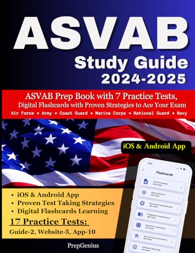 Snapklik.com : ASVAB Study Guide 2024-2025: ASVAB Prep Book