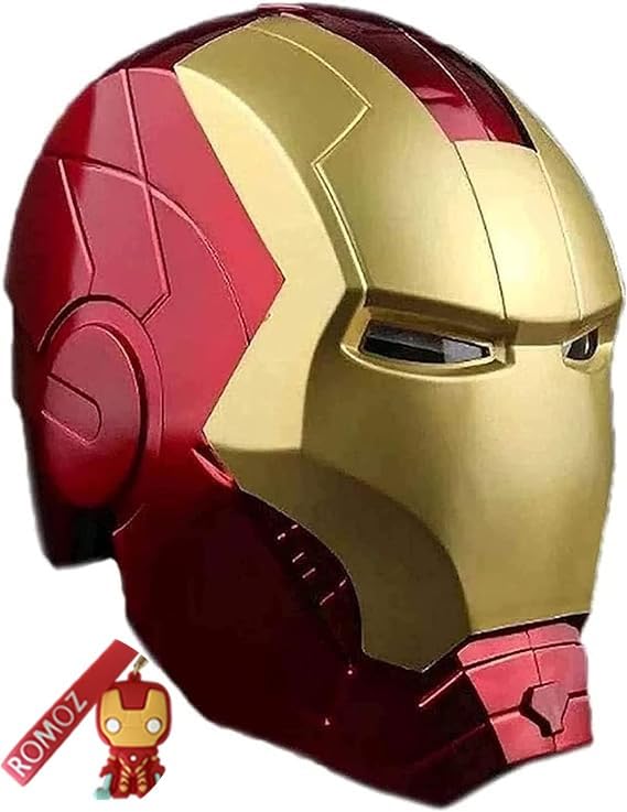 Iron Man Helmet Mask Luminous,Iron Man Helmet Superhero Mask Avengers 1 ...