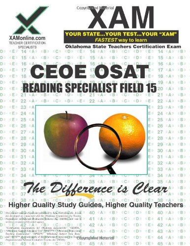 Amazon.com: CEOE OSAT Reading Specialist Field 15 Teacher Certification ...