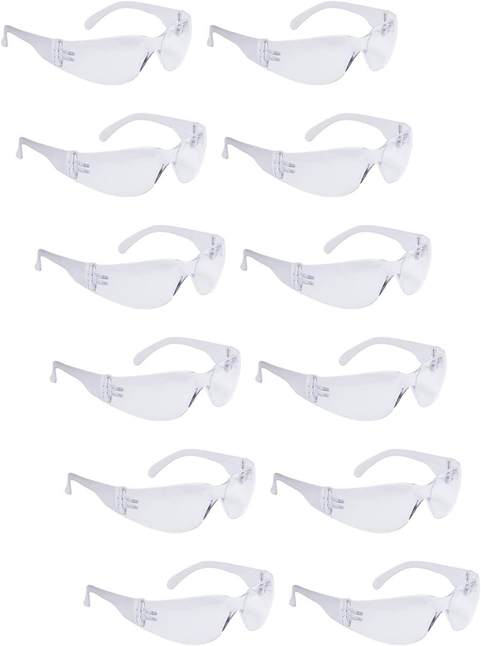 Protective Safety Glasses, 12 pairs per box Eyewear Protective Glasses ...