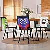 Amazon.com: Whaline 4 Pack Halloween Chair Covers Spooky Chair Back ...