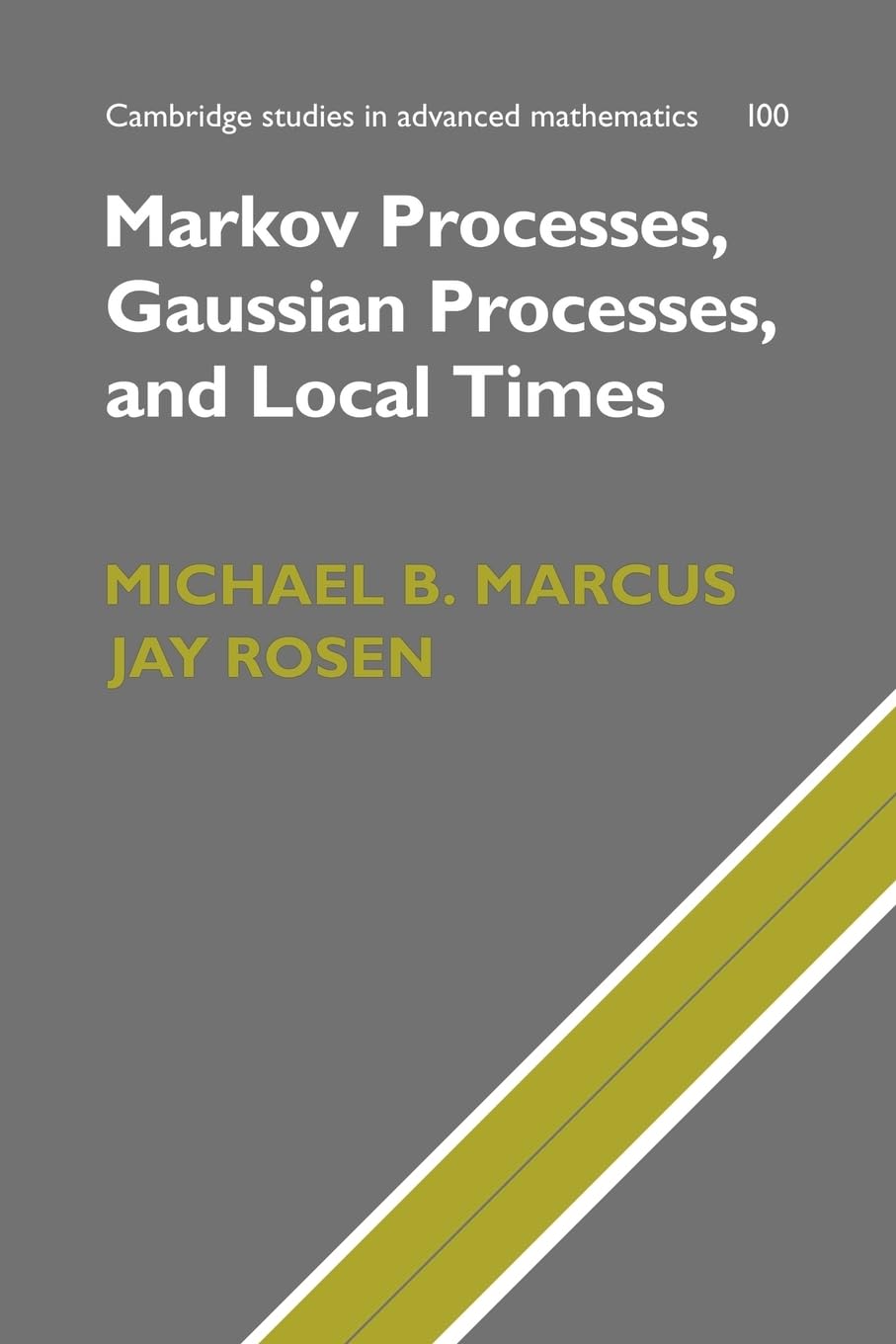 Amazon.com: Markov Processes, Gaussian Processes, and Local Times ...