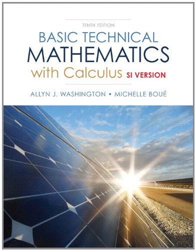 Basic Technical Mathematics with Calculus, SI Version Plus MyLab Math ...