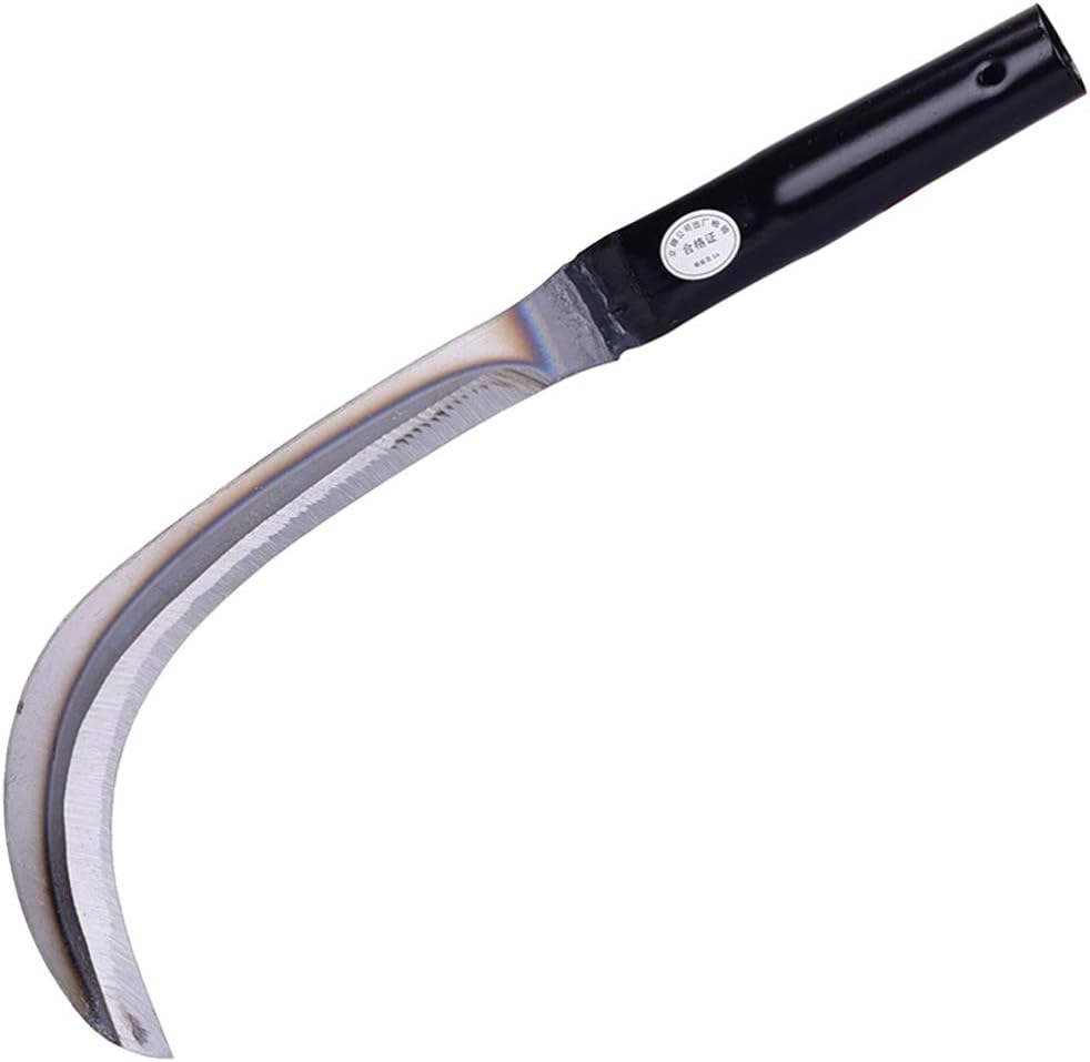Amazon.com : Yarnow Steel Grass Sickle Clearing Sickle Hand held Sickle ...